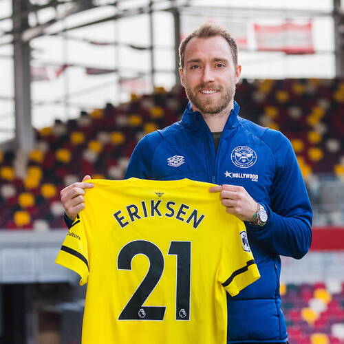 Chrisrian Eriksen: un beau cadeau pour son 30e anniversaire