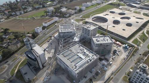 À Écublens, la future RTS prend forme