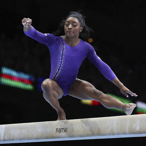 22e titre mondial pour Simone Biles, en or à la poutre