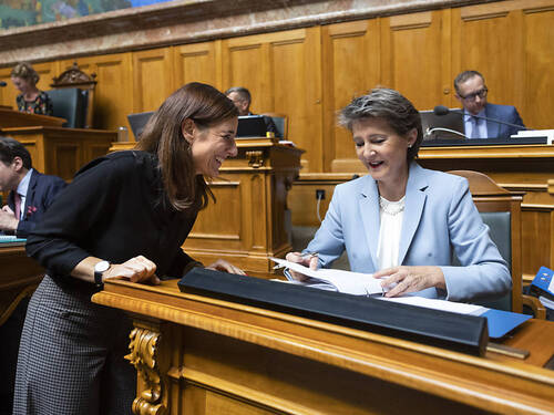 Flavia Wasserfallen réfléchit à une candidature