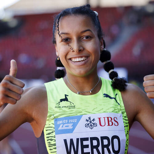 L'argent pour Audrey Werro sur 800 m à Cali
