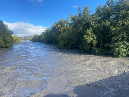 L'Arve menace de déborder