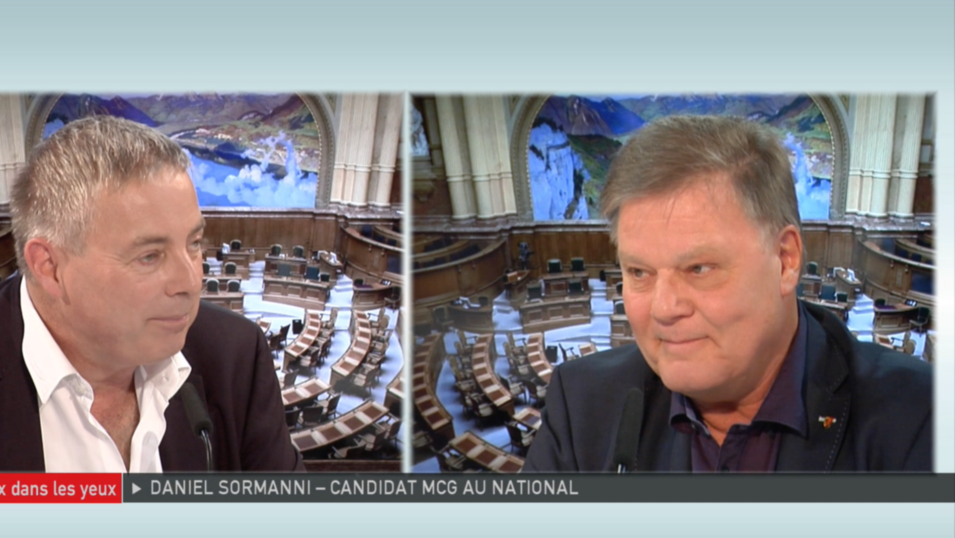 Les yeux dans les yeux