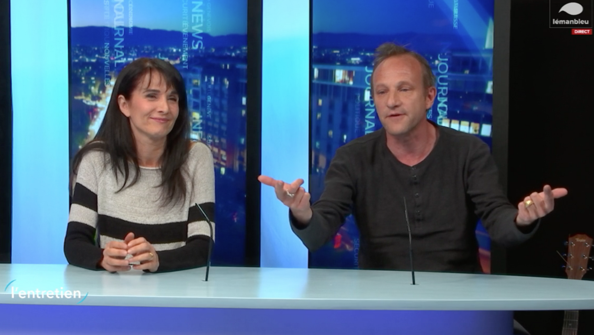 L'Entretien avec Maria Mettral et Thierry Romanens